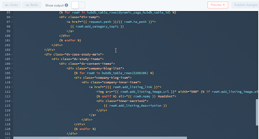 How to develop a Case Study Listing and detailed Page using HubDB?
